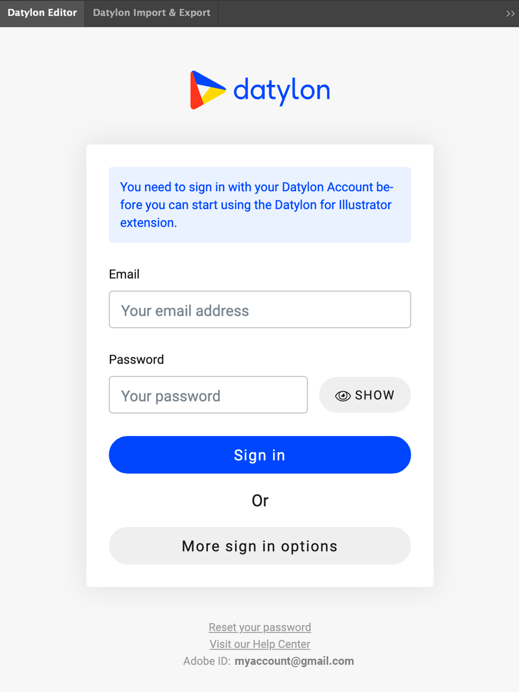How to download, install and activate Datylon for Illustrator.