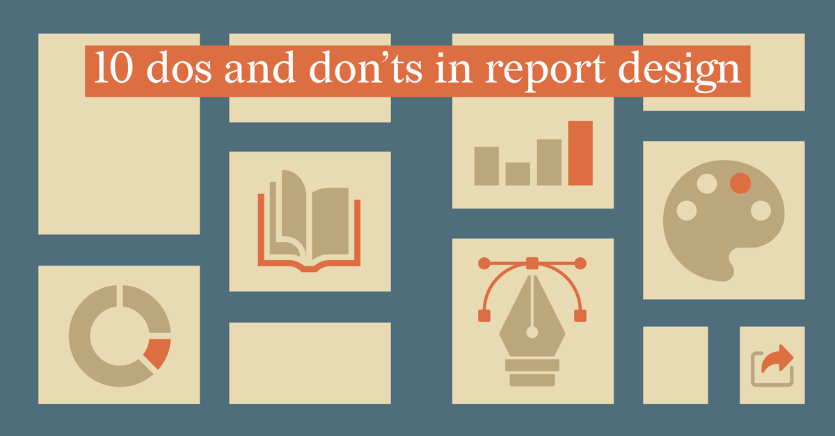 8 steps to design a report template